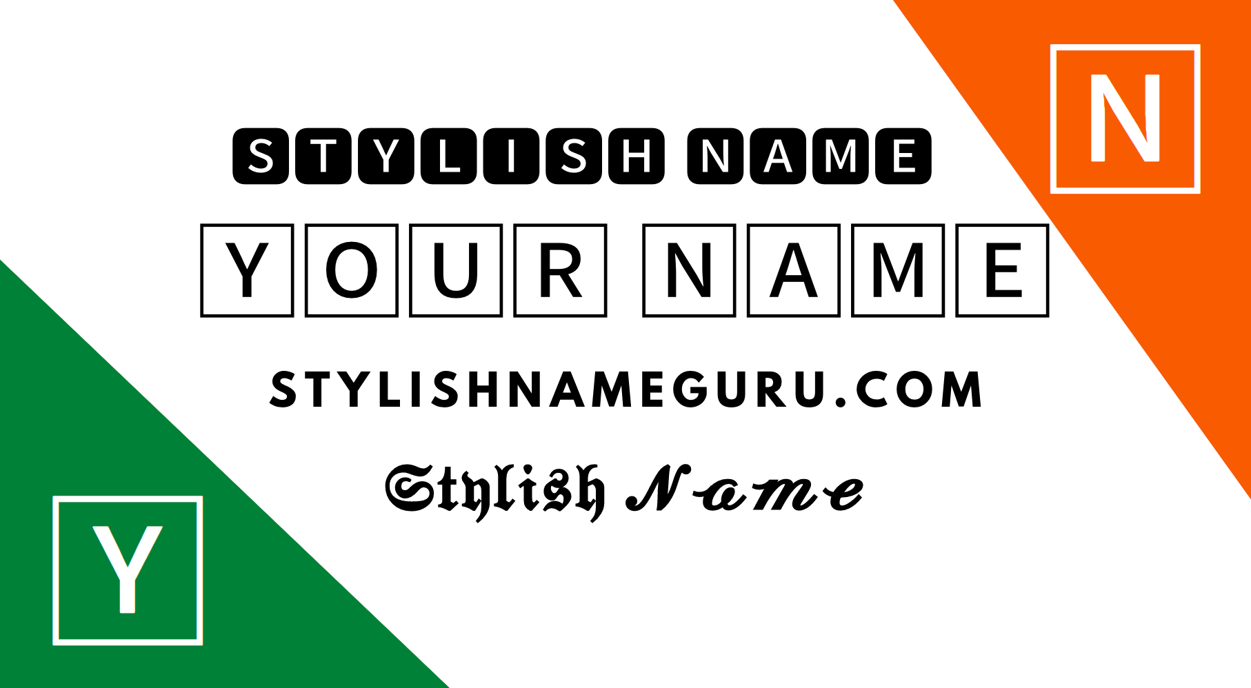 Stylish Name Generator 1 Stylish Name FREE